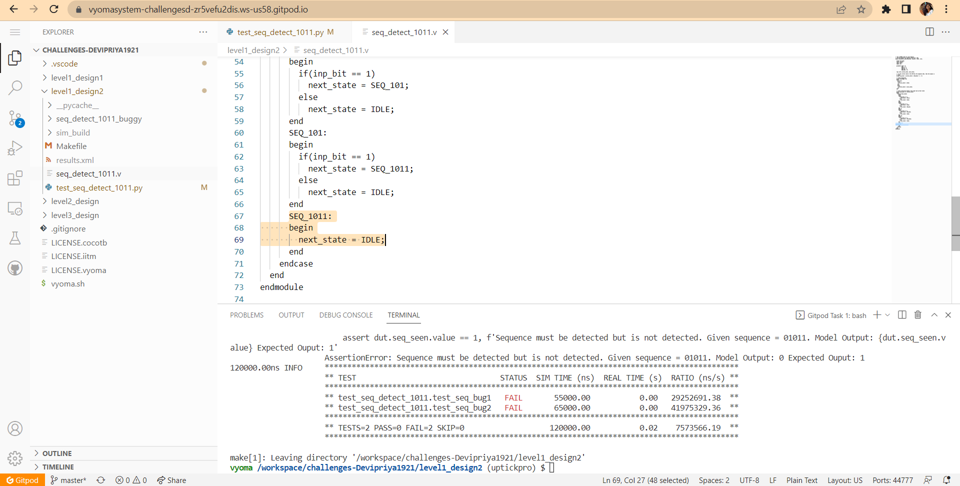 GitHub - Devipriya1921/CocoTb_Design_Verification_AXIS_FIFO: challenges-Devipriya1921 created by ...