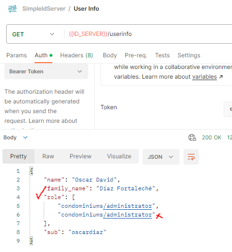 How can I get the roles associated with a user? · Issue #525 · simpleidserver/SimpleIdServer ...