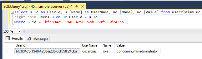 How can I get the roles associated with a user? · Issue #525 · simpleidserver/SimpleIdServer ...
