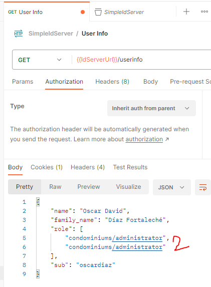 How can I get the roles associated with a user? · Issue #525 · simpleidserver/SimpleIdServer ...
