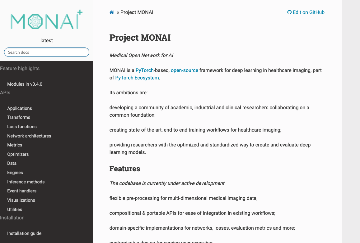 style issue with readthedocs · Issue #1955 · Project-MONAI/MONAI · GitHub