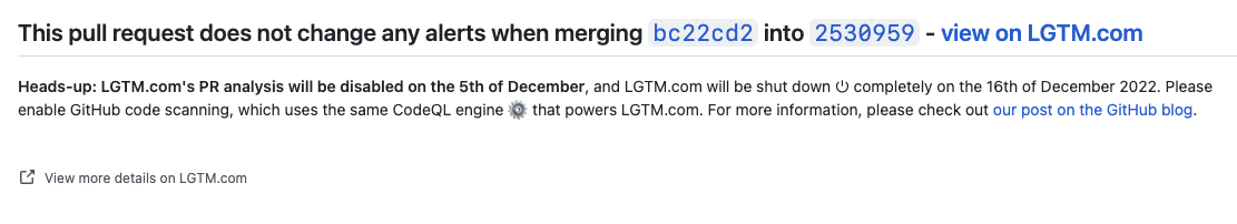 remove the deprecated lgtm tool · Issue #5591 · Project-MONAI/MONAI · GitHub