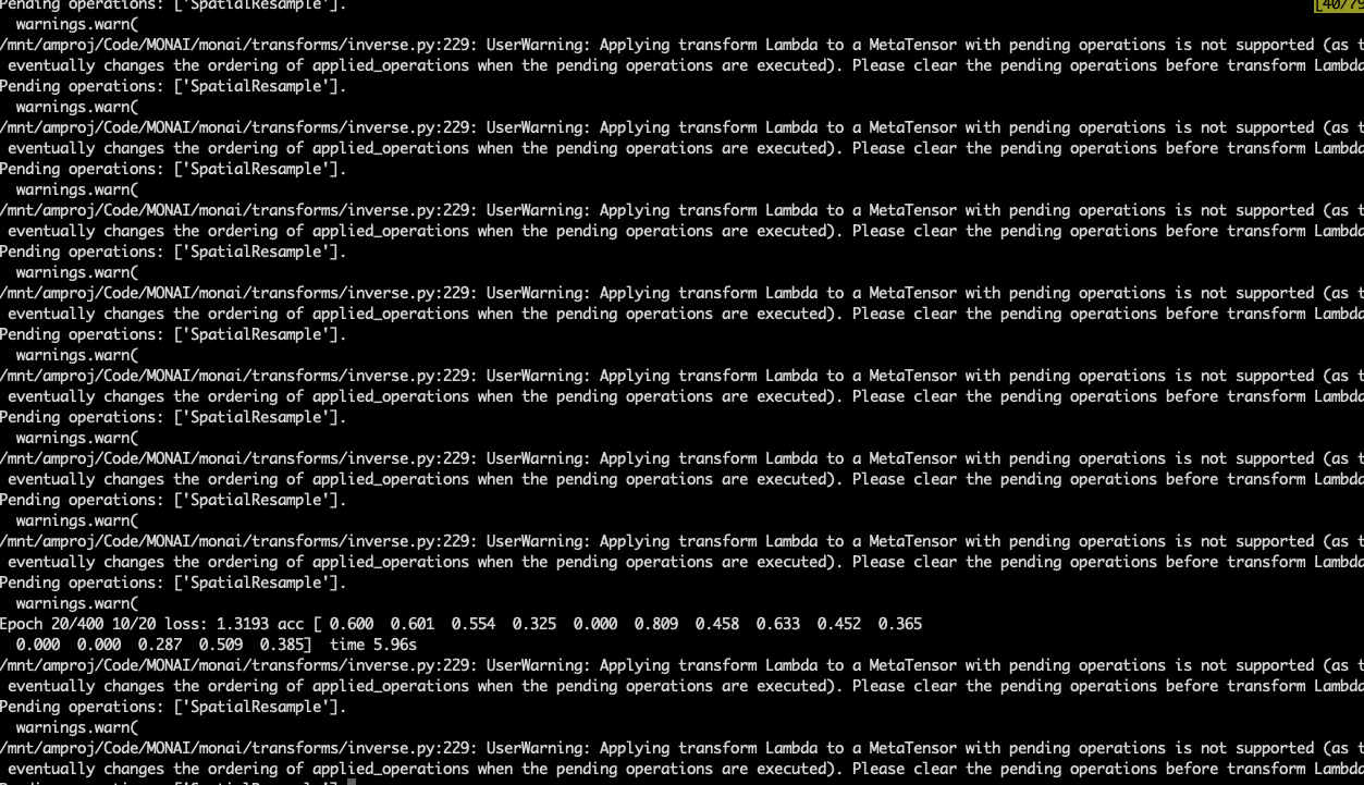 Too Many Warning Messages `inversepy` · Issue 6426 · Project Monaimonai · Github