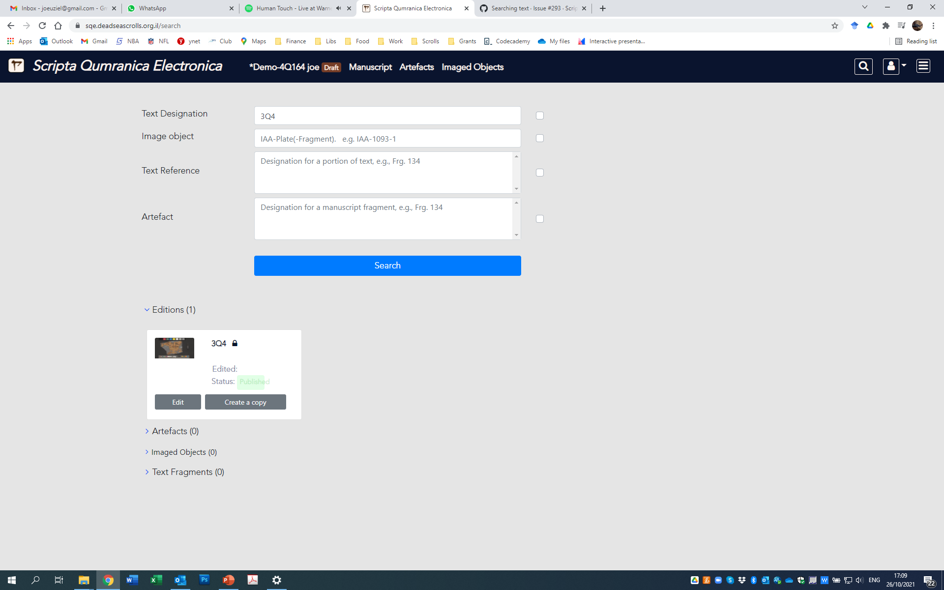 Tiles in Search · Issue #294 · Scripta-Qumranica-Electronica/ScrollEditor · GitHub
