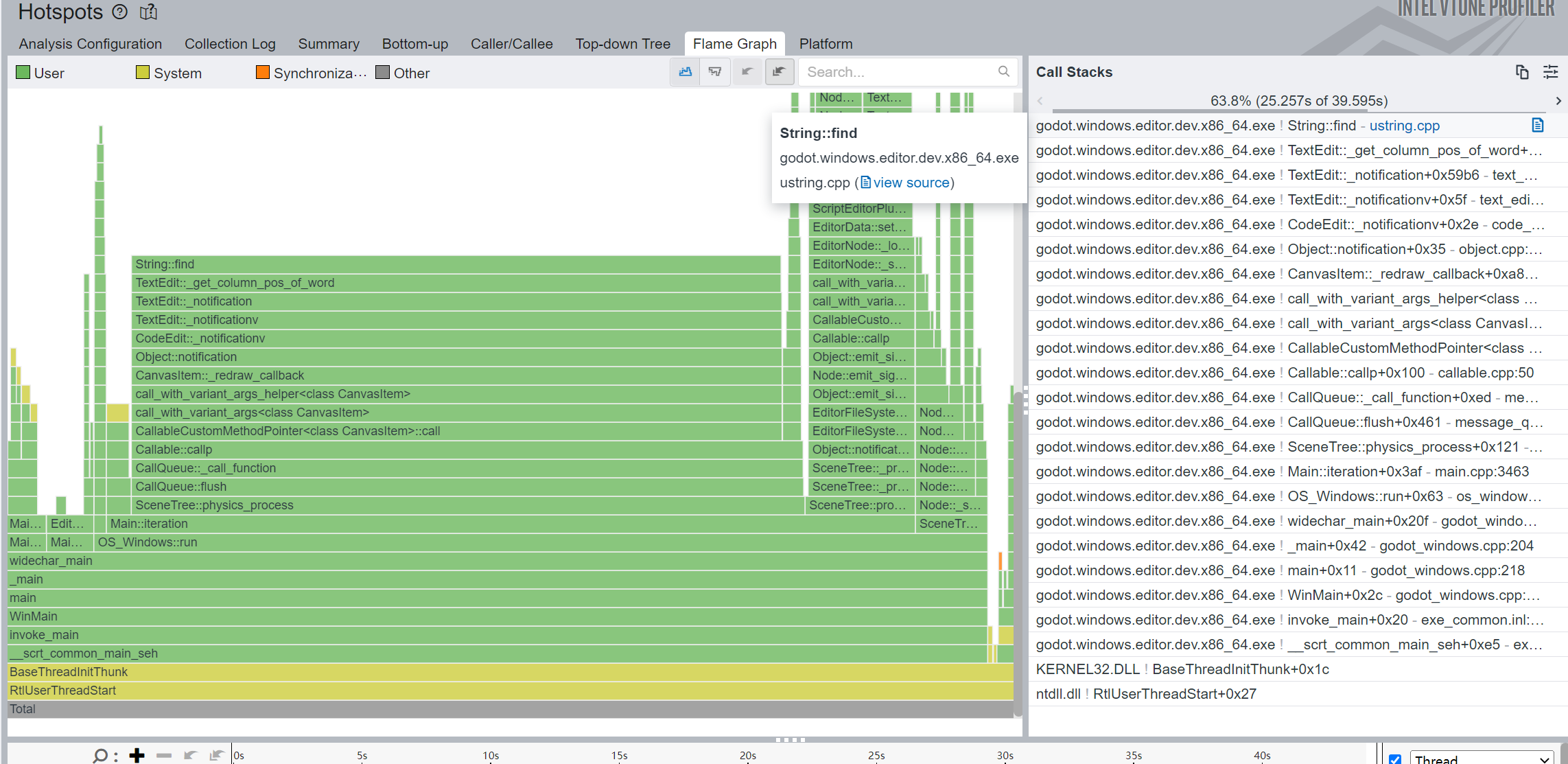 Editor Crashes If Trying To Highlight Part Of A Really Long Line Of Text · Issue 80801