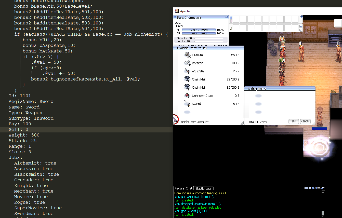 Need Zero Price Sell on NPC · Issue #7790 · rathena/rathena · GitHub