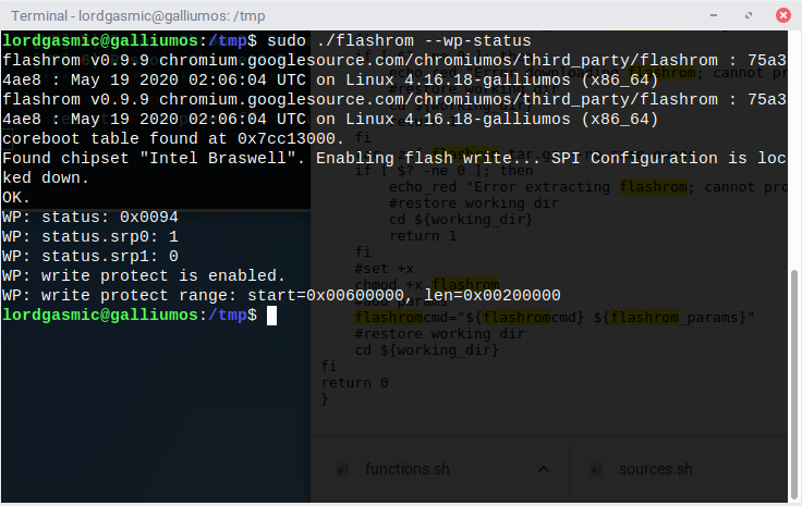 Error Disabling Software Write Protect Range When Trying To Install Uefi · Issue 239