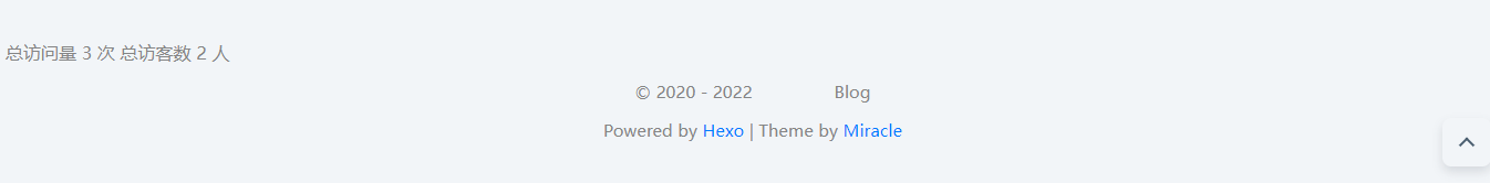 不蒜子访客数统计页脚位置偏移 · Issue #28 · ocoke/hexo-theme-miracle · GitHub