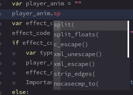 Symbol completion problem in built-in code/script editor · Issue #15088 · godotengine/godot · GitHub