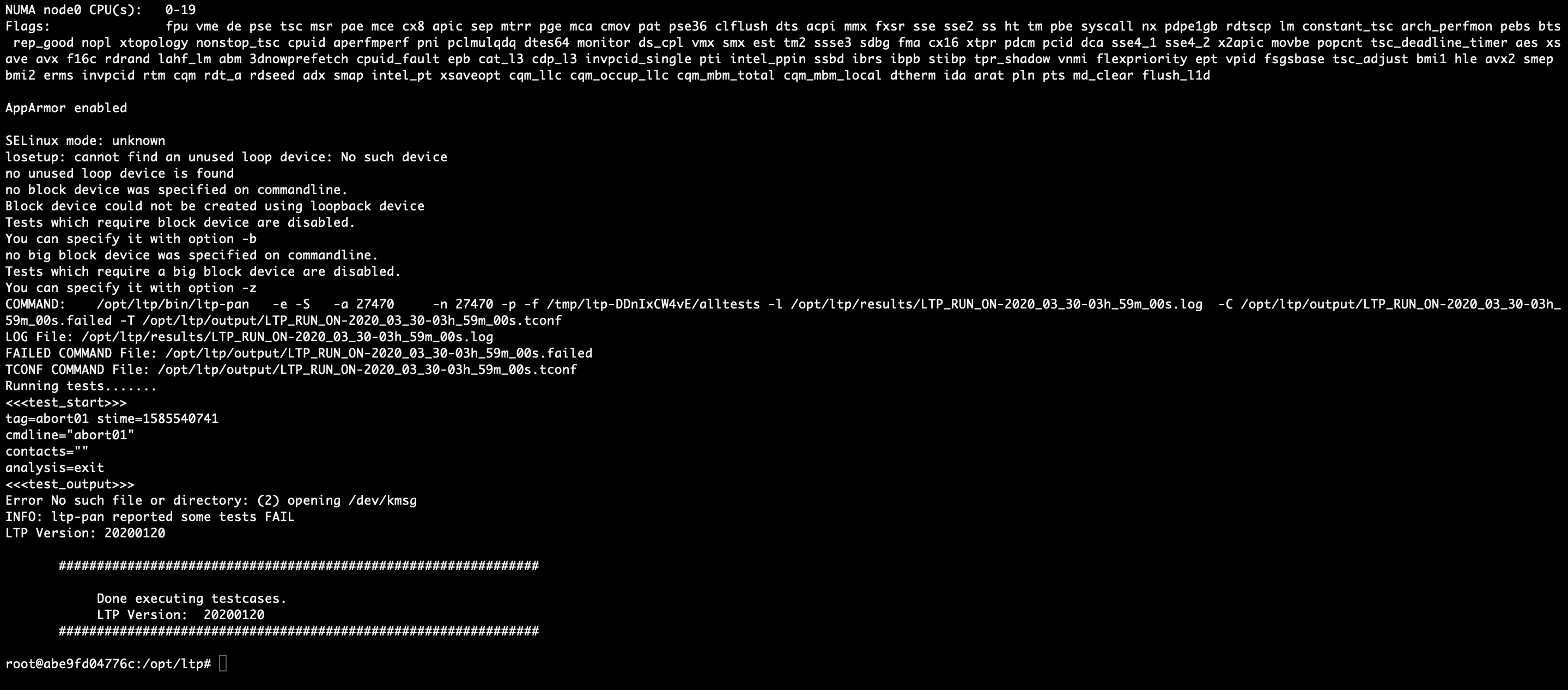 Container Image For Ltp · Issue 660 · Linux Test Projectltp · Github