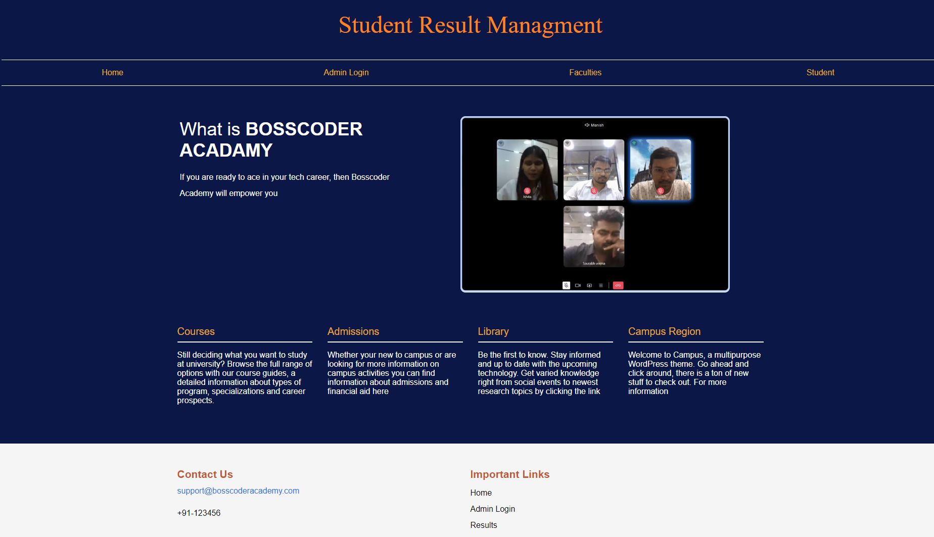 GitHub - ramani-1408/Student-result-managment-