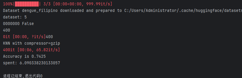 Accuracy issue · Issue #8 · bazingagin/npc_gzip · GitHub