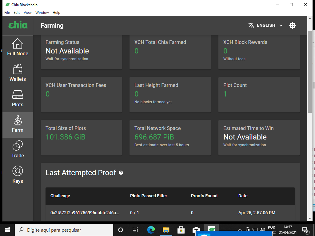 Not Sunced and farm not available · Issue #2707 · Chia-Network/chia-blockchain · GitHub