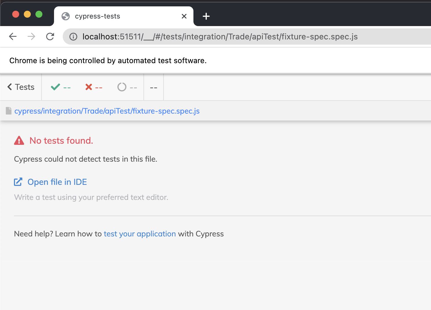 Fixture Data Not Available To Dynamically Generate Tests · Issue 5652 · Cypress Iocypress · Github