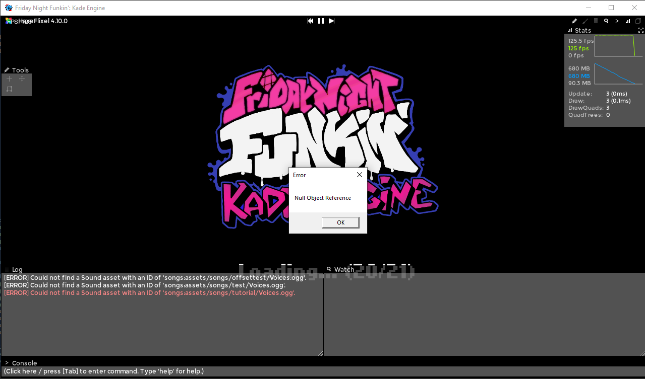 Bug Report 17 Kade Engine Crashes After Preload Windows · Issue 2525 · Kade Githubkade