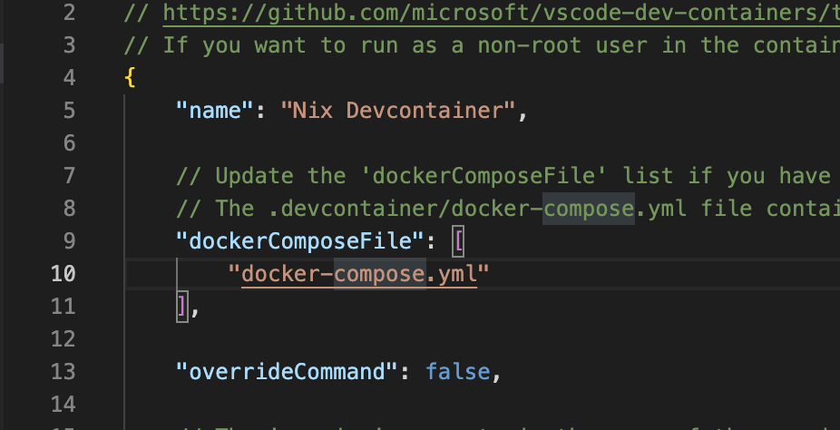 Devcontainer Docker Compose Ignores Overridecommand Value · Issue 7693 · Microsoft Vscode