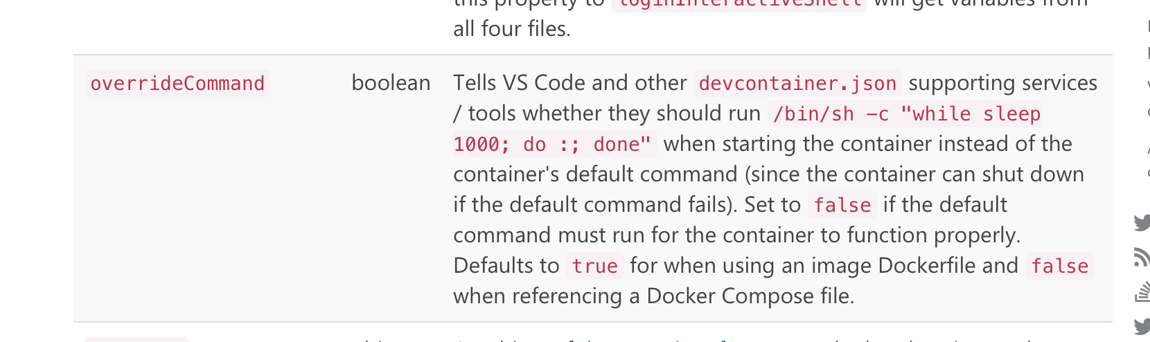 Devcontainer docker-compose ignores overrideCommand value · Issue #7693 · microsoft/vscode ...
