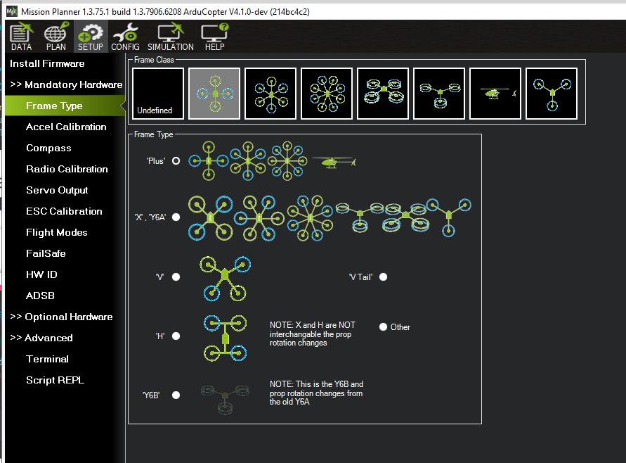 add magic Alt-A as button on Frame Type page · Issue #2688 · ArduPilot ...