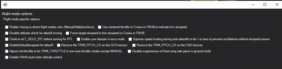 multi-line @Bitmask parameters · Issue #3031 · ArduPilot/MissionPlanner · GitHub