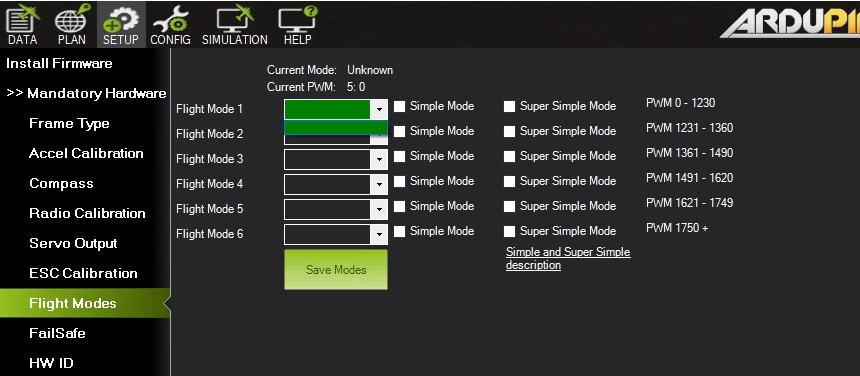 copter flight modes not available until FRAME_CLASS set · Issue #22657 · ArduPilot/ardupilot ...