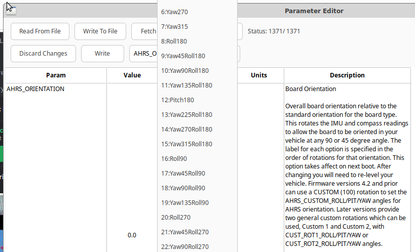 Full Param Interface Usability · Issue 3074 · Ardupilotmissionplanner 