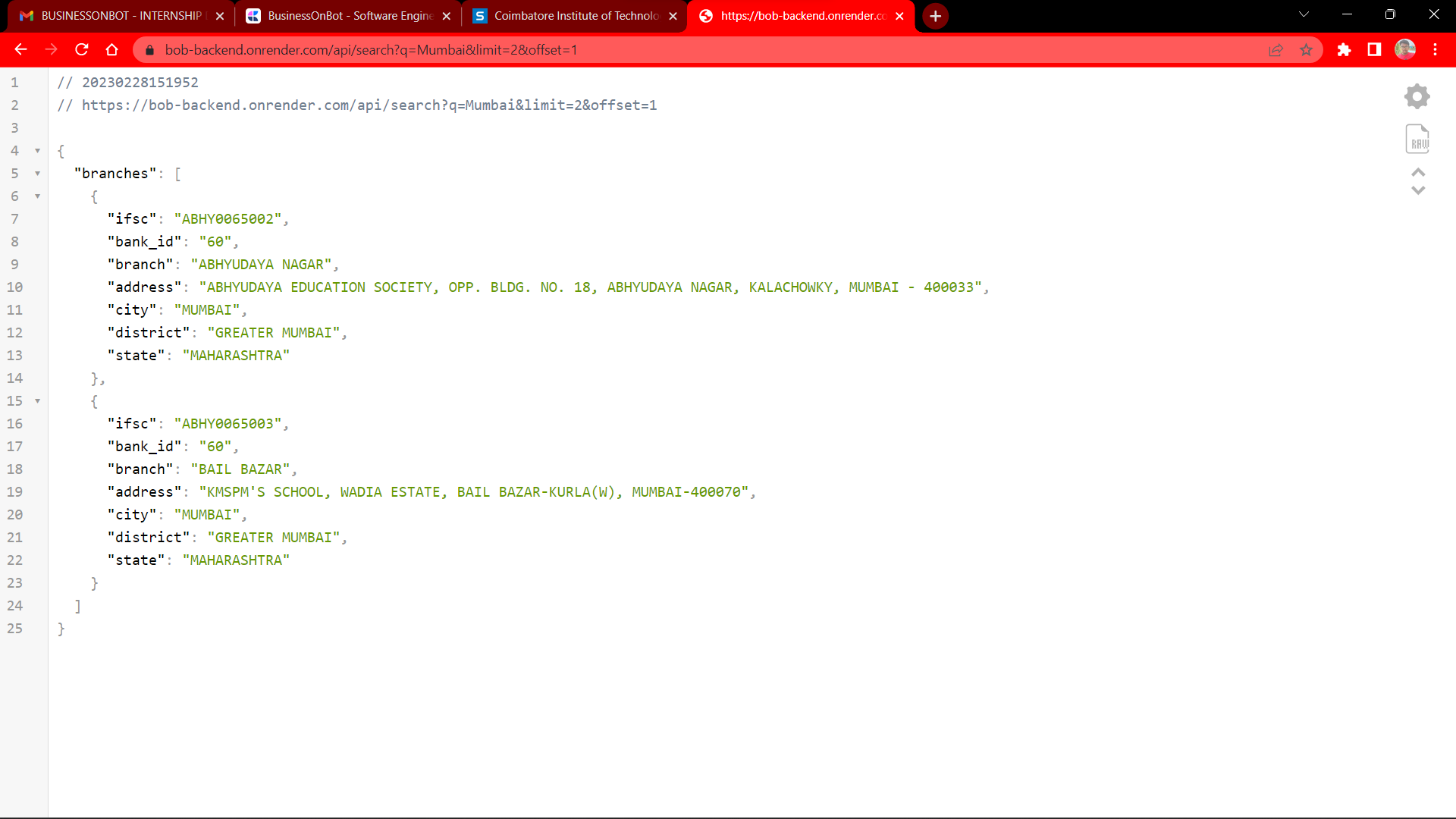 GitHub - shriram1803/bob-task-backend