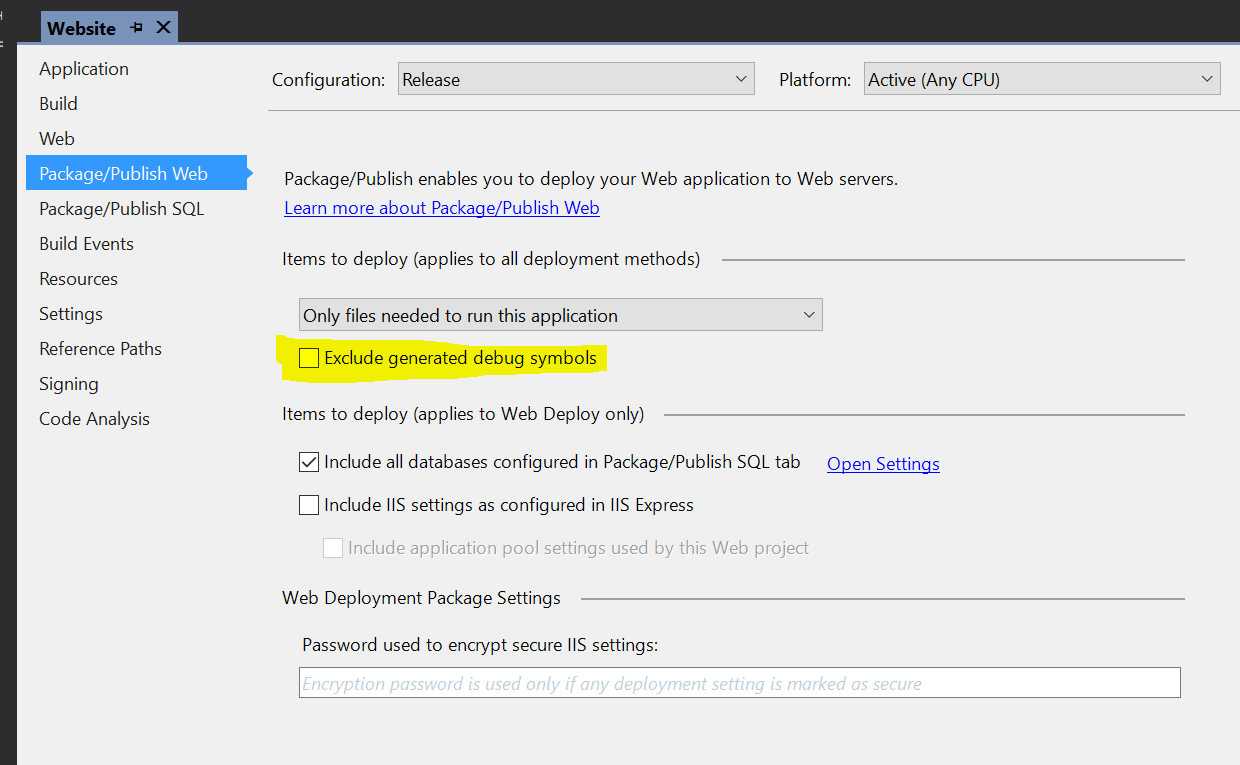 PDB files aren't included on deploy making exceptions difficult to debug · Issue #1259 · Azure ...