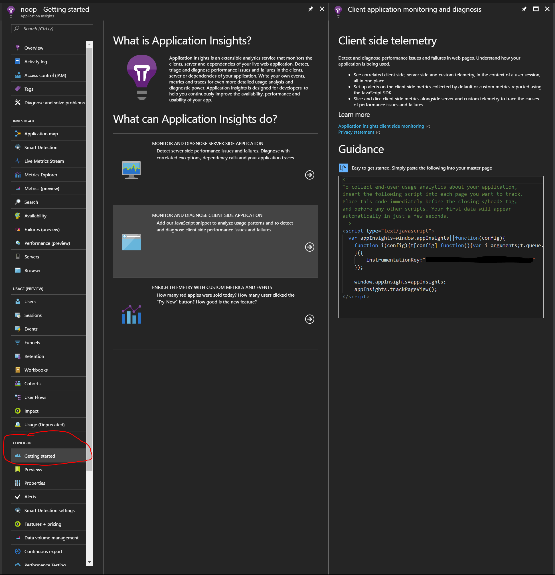 What is the correct tracking code snippet to use? · Issue #546 · microsoft/ApplicationInsights ...