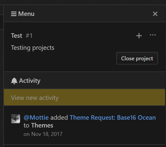 Project board yellows · Issue #869 · StylishThemes/GitHub-Dark · GitHub