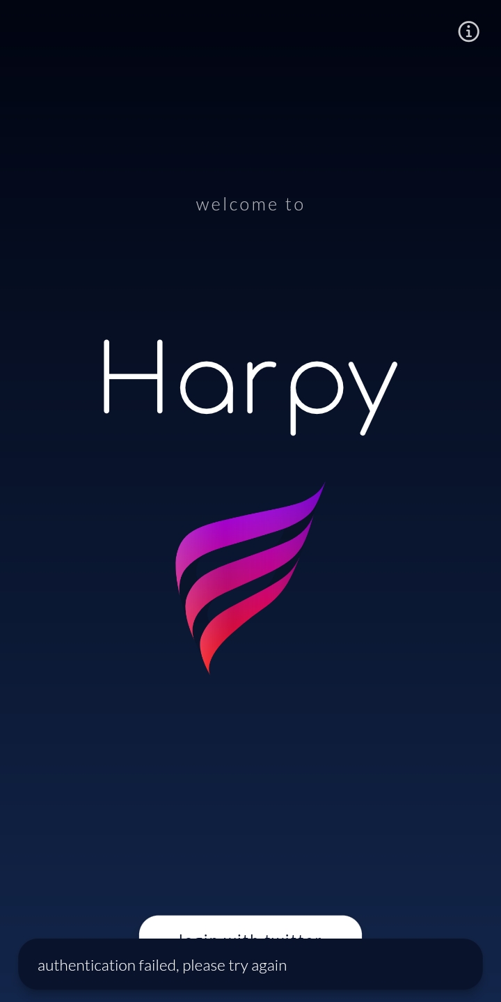 Authentication Failed, please try again. · Issue #595 · robertodoering/harpy · GitHub