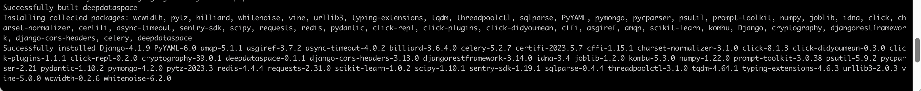According to the document, it cannot be accessed after being installed and started by pip ...