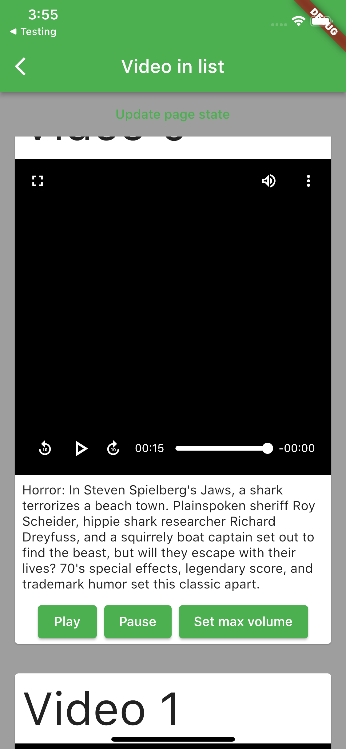 [BUG] Video in list fails to load even in BetterPlayer example · Issue #879 · jhomlala ...