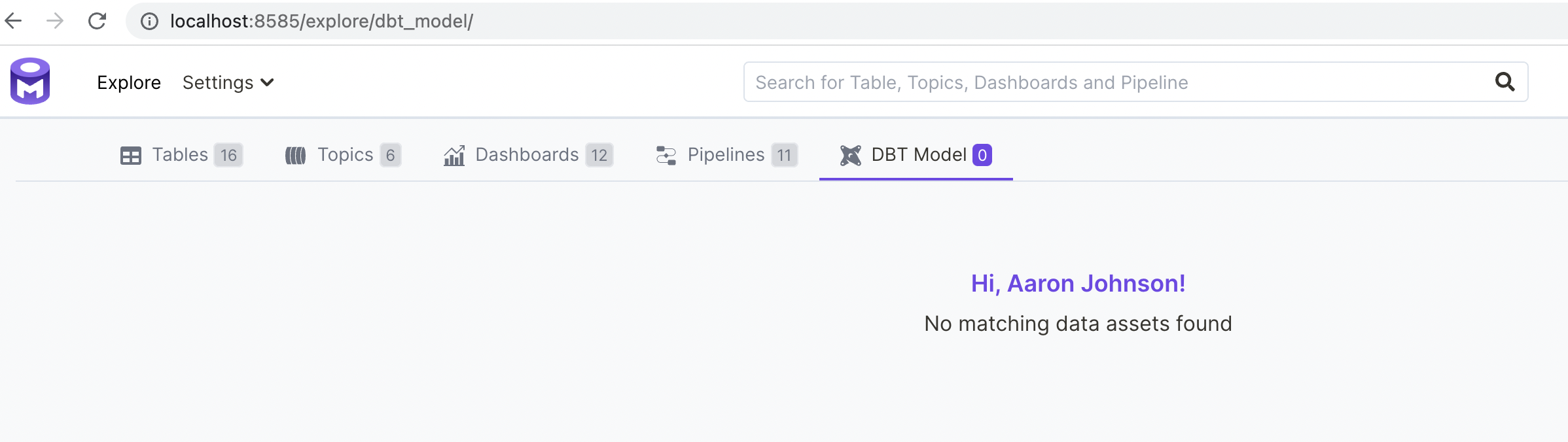 Indexing for DBT Models not working. · Issue #1596 · open-metadata ...