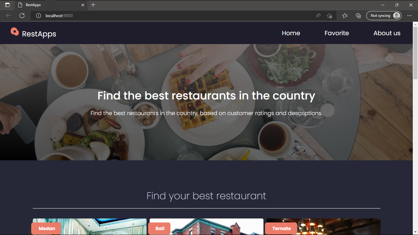 GitHub - Anisaftr18/RestApps: Dicoding Submission 1 pada modul Menjadi Front-End Web Developer ...