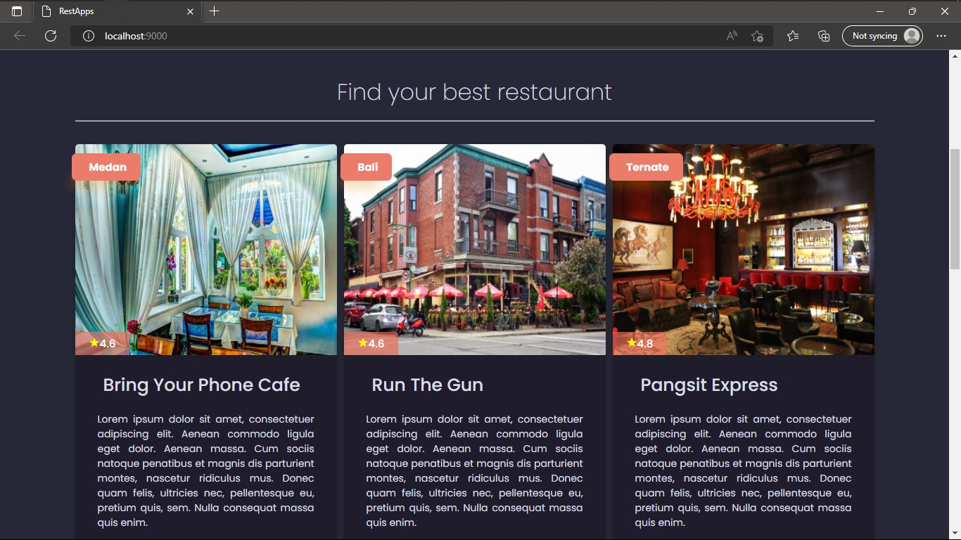 GitHub - Anisaftr18/RestApps: Dicoding Submission 1 pada modul Menjadi ...