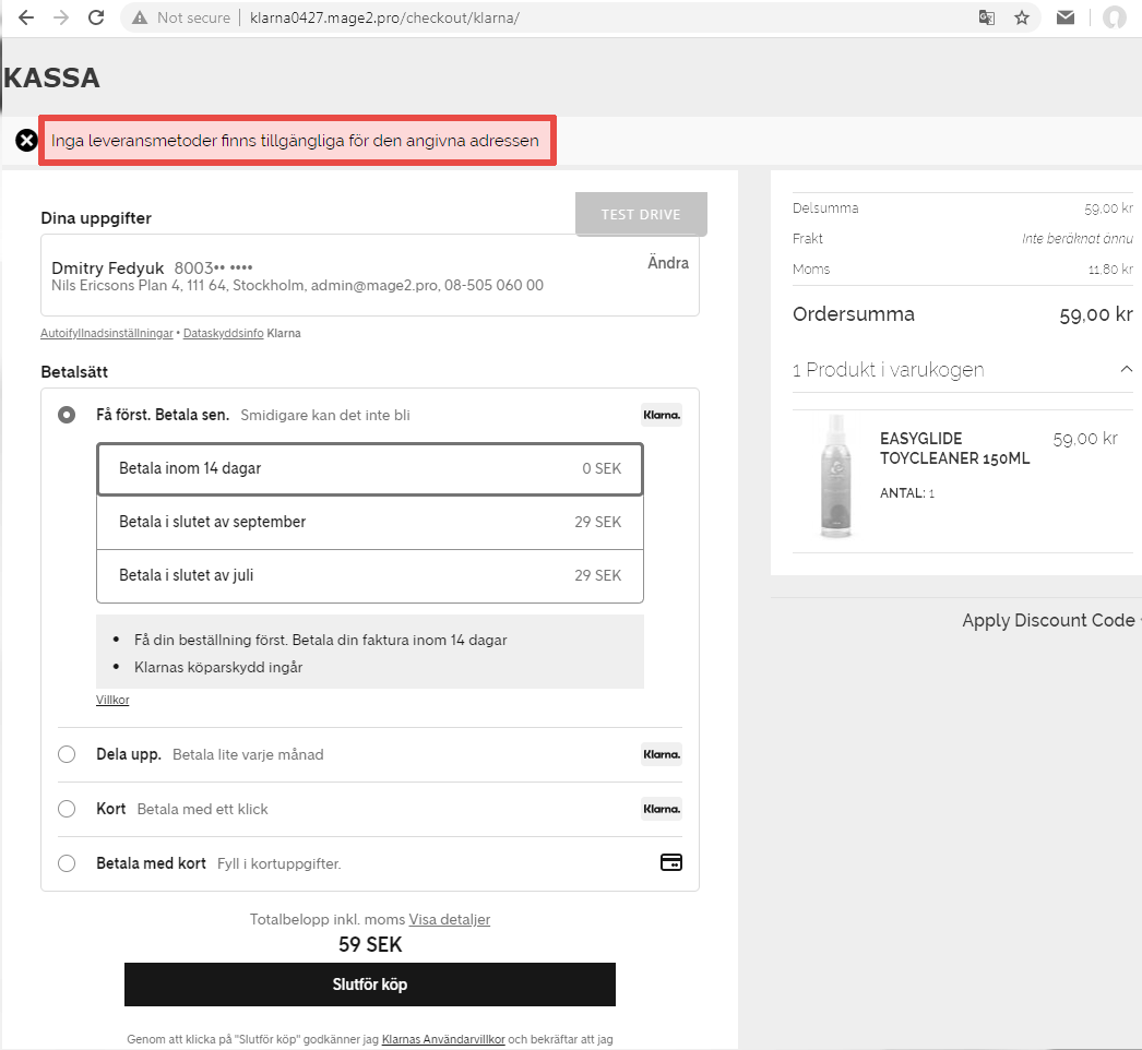 Prevent error messages from being hidden in 5 seconds from the frontend checkout screen · Issue ...
