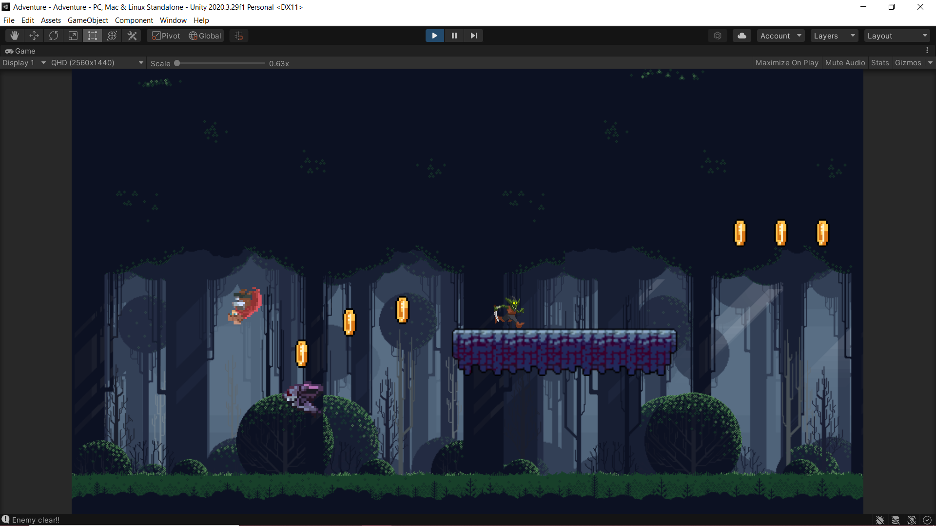 GitHub - pdattt/Adventure-2D: A simple Unity 2D game