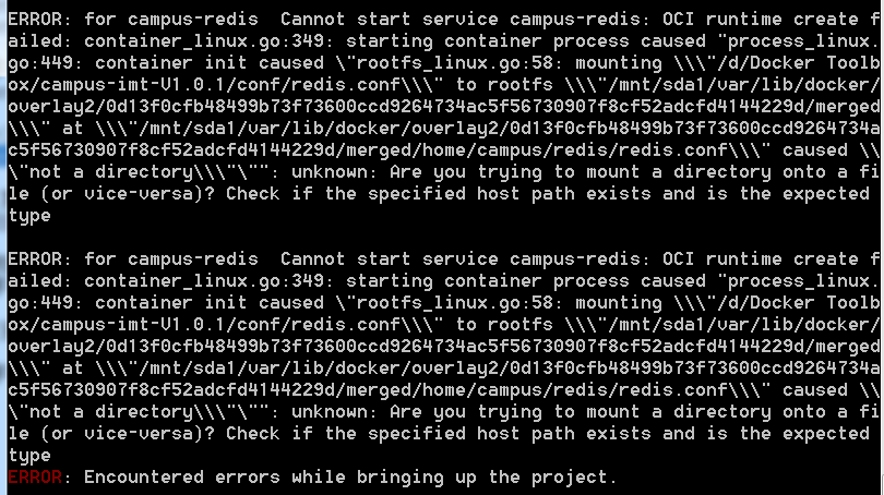 docker-compose up -d 时报错 · Issue #21 · oddfar/campus-imaotai · GitHub