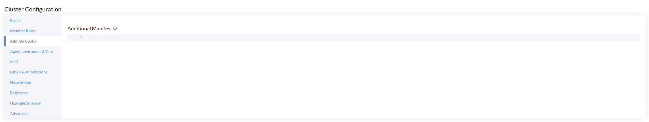 vSphere CPI/CSI options omitted when selecting `vsphere` cloud provider in Rancher 2.6.7 or ...