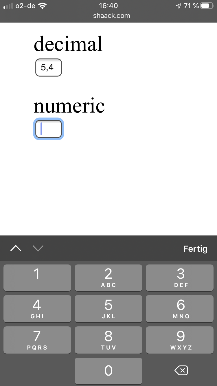 Add Inputmode Updating To Decimal Input Defined Property By V Ed 7076
