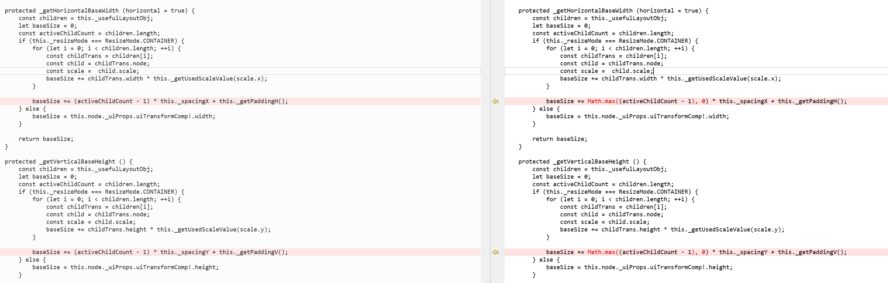 [3.6.3] Layout component hava negative size when use spacing · Issue #13966 · cocos/cocos-engine ...