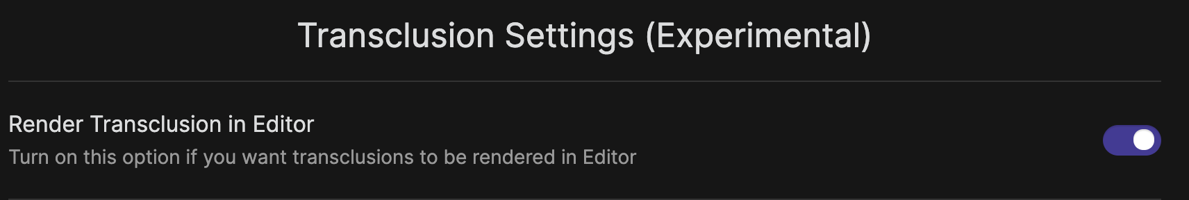 It can not show render Specify title in editor，when you open “transclusion in editor” · Issue ...