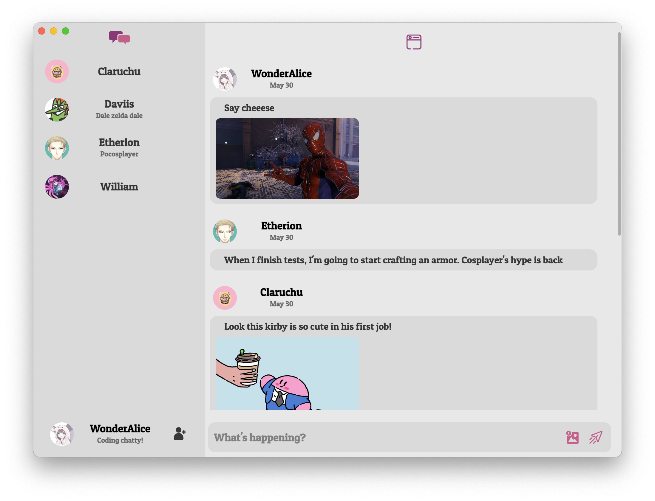 GitHub - WonderAliceUwU/Chatty-Desktop: End of degree project