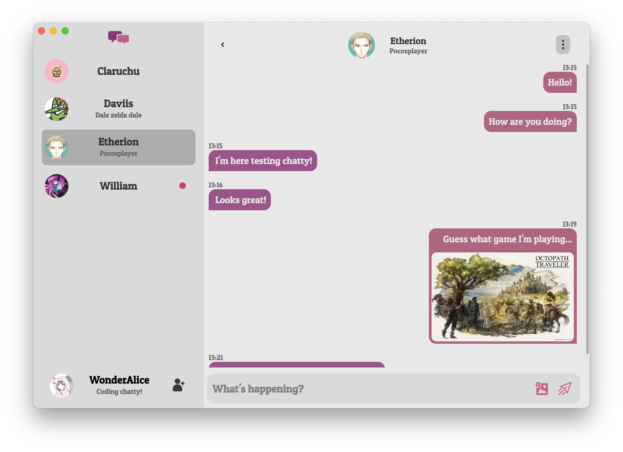 GitHub - WonderAliceUwU/Chatty-Desktop: End of degree project