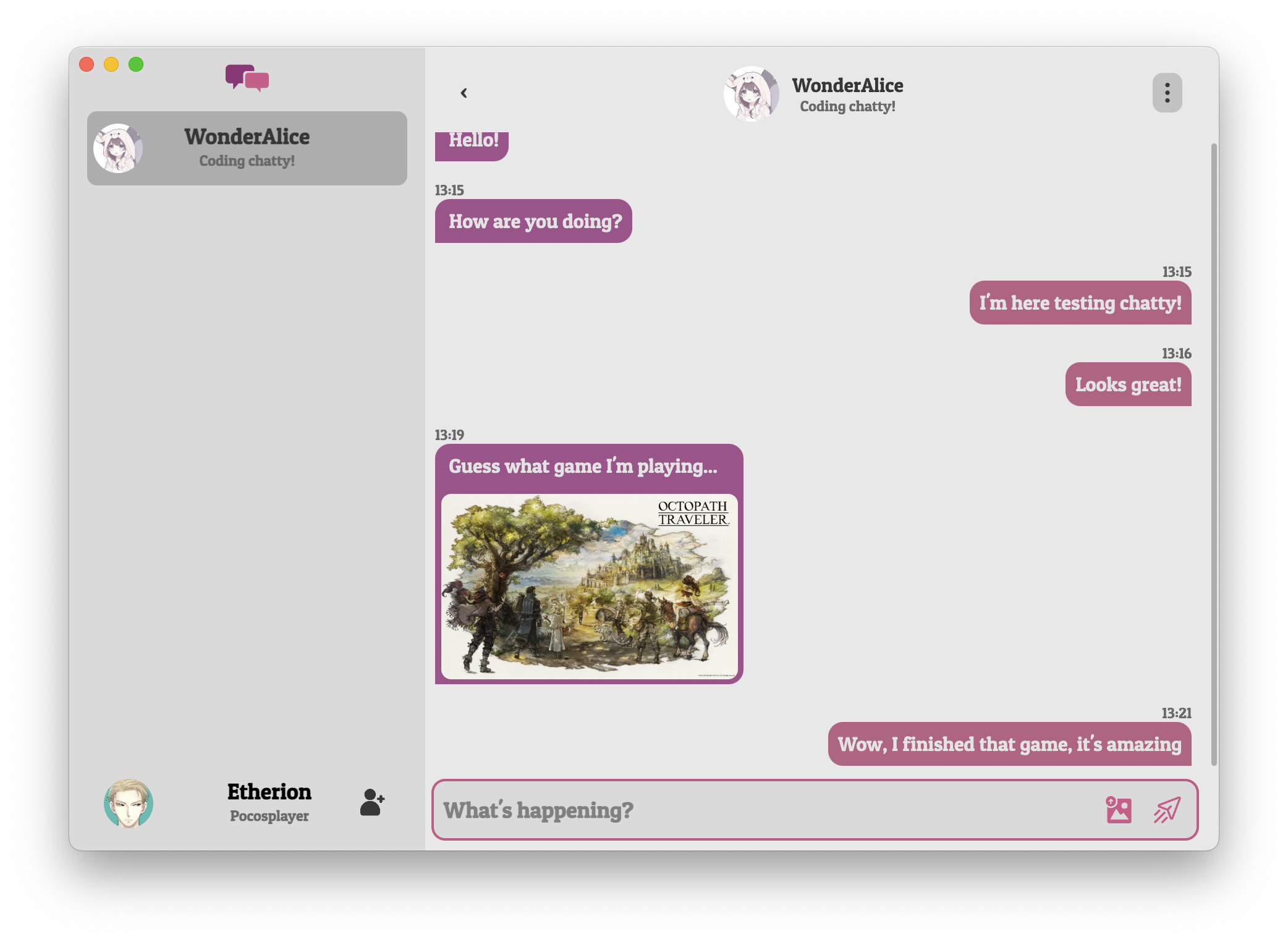 GitHub - WonderAliceUwU/Chatty-Desktop: End of degree project
