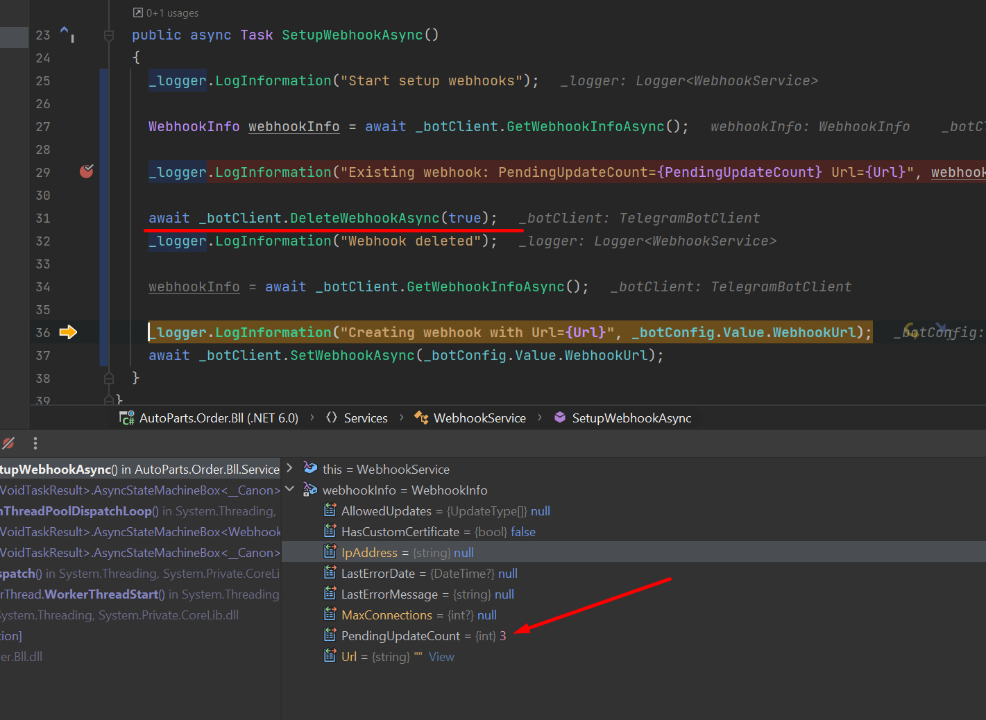 Deletewebhook Request Ignore Droppendingupdates Parameter · Issue 1036 · Telegrambots Telegram