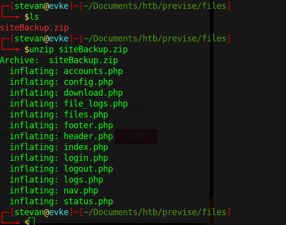 GitHub - 0xEvke/previse-htb-writeup