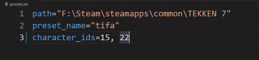 GitHub - AliK3112/TekkenPresetMaker