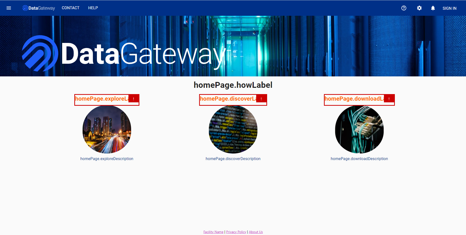 The Labels on the homepage don't have enough contrast (LIGHT MODE) · Issue #896 · ral-facilities ...